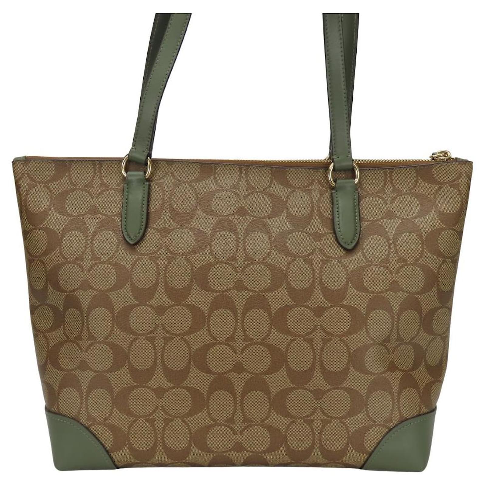 Coach Signature PVC Tote Bag (Sold) - Joli Closet