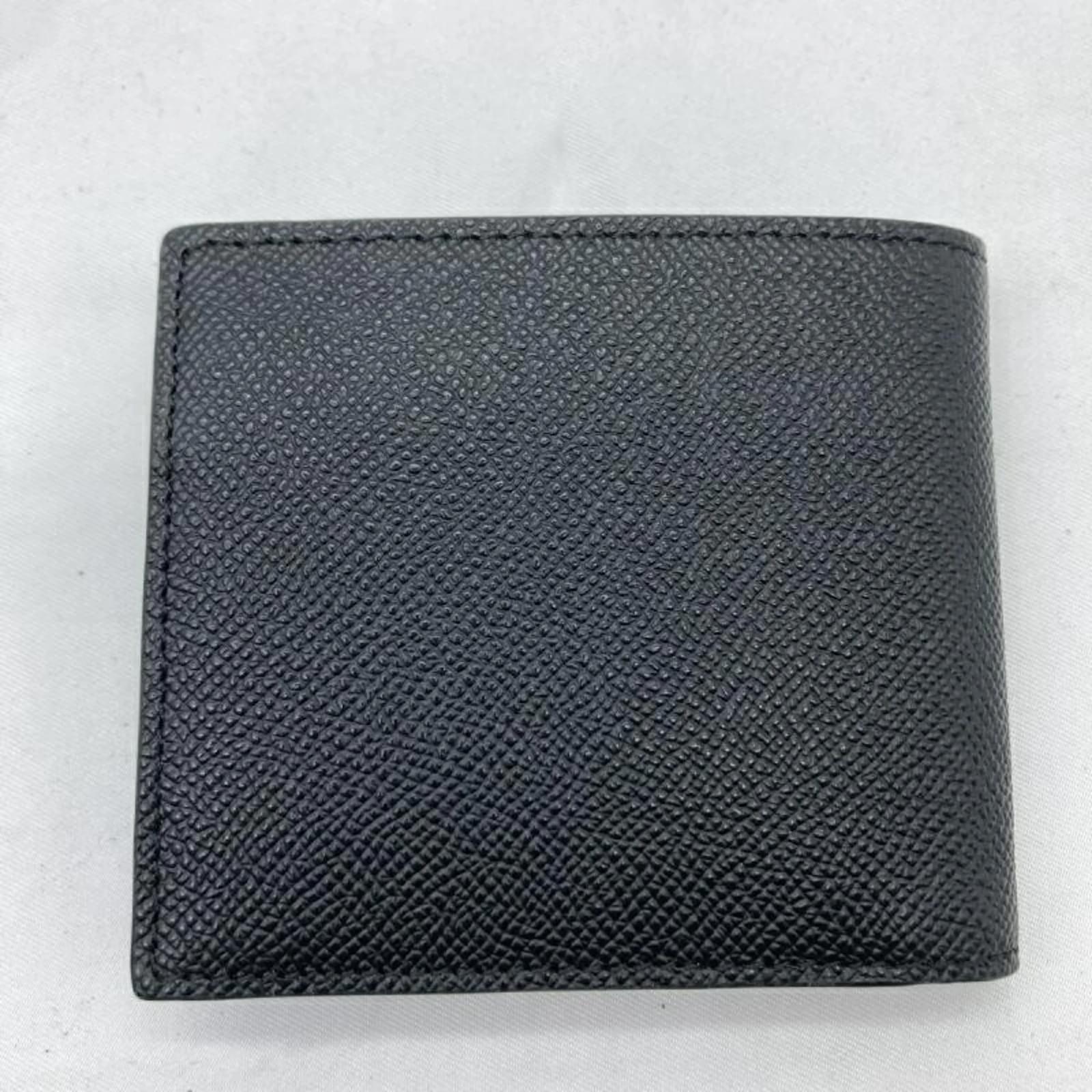 Burberry CC Bill Coin Bi-fold Wallet Black ref.2209615 - Joli Closet