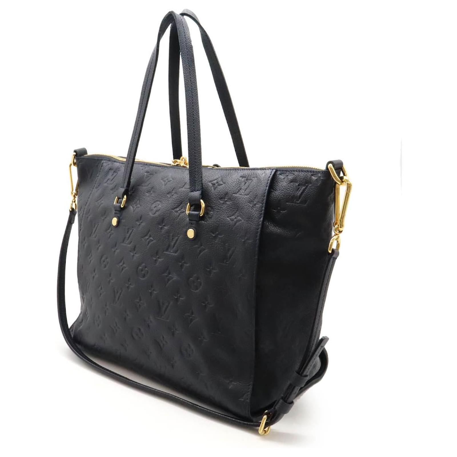 Louis Vuitton Monogram Empreinte Lumineuse PM 2way Bag M93410 Blue ...