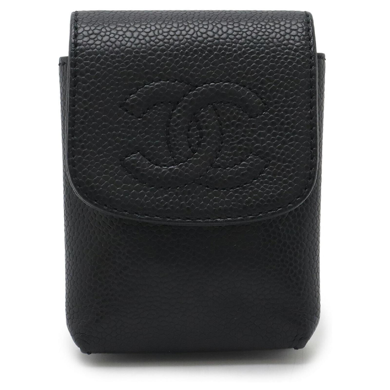 Étui à cigarettes Chanel Coco Mark Noir ref.2220588 - Joli Closet