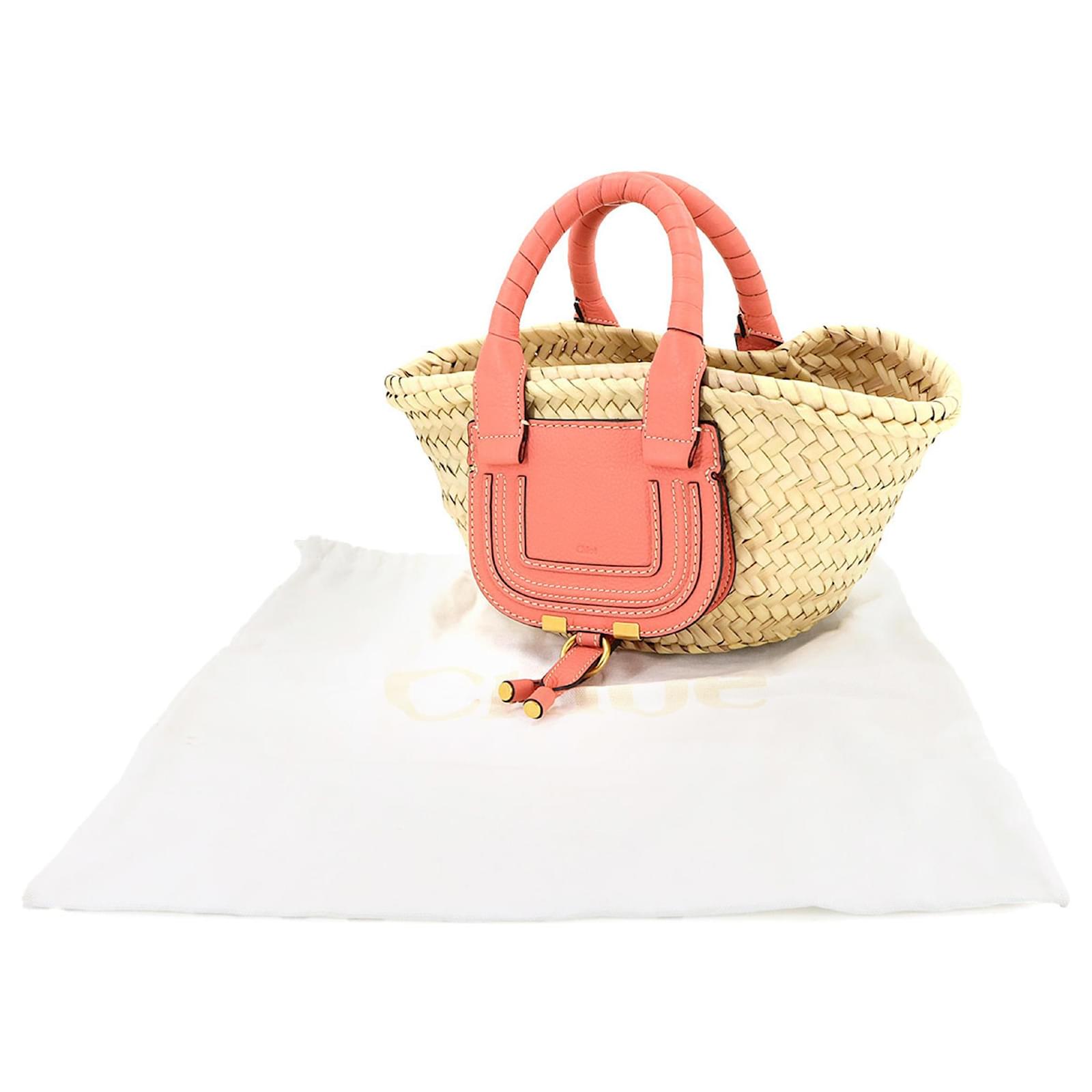 Chloé Marcie Mini Basket Handbag (Sold) - Joli Closet