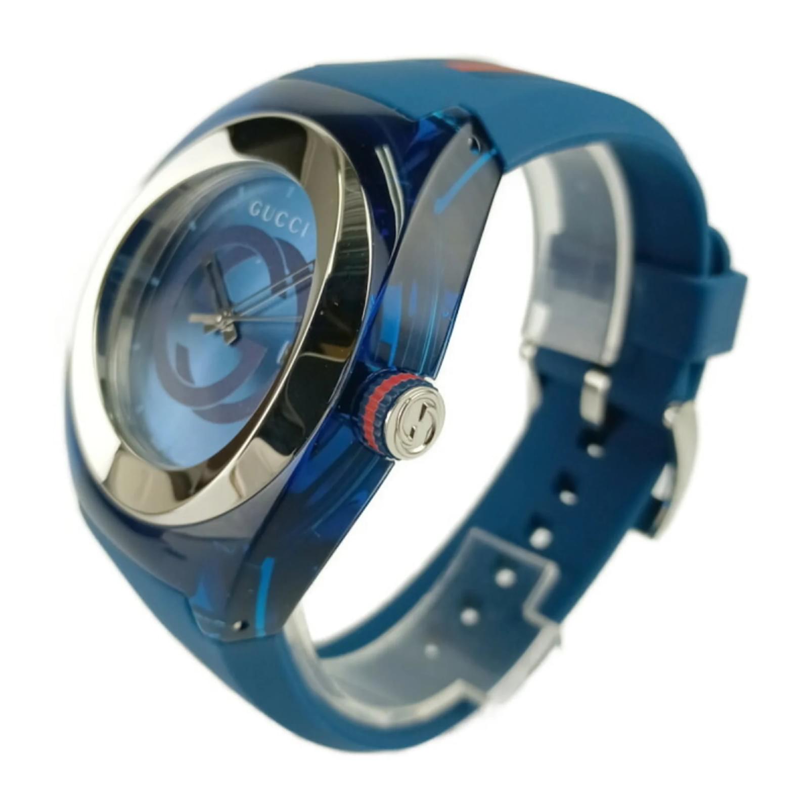 Gucci Sync Quartz Wristwatch Blue ref.2234098 - Joli Closet