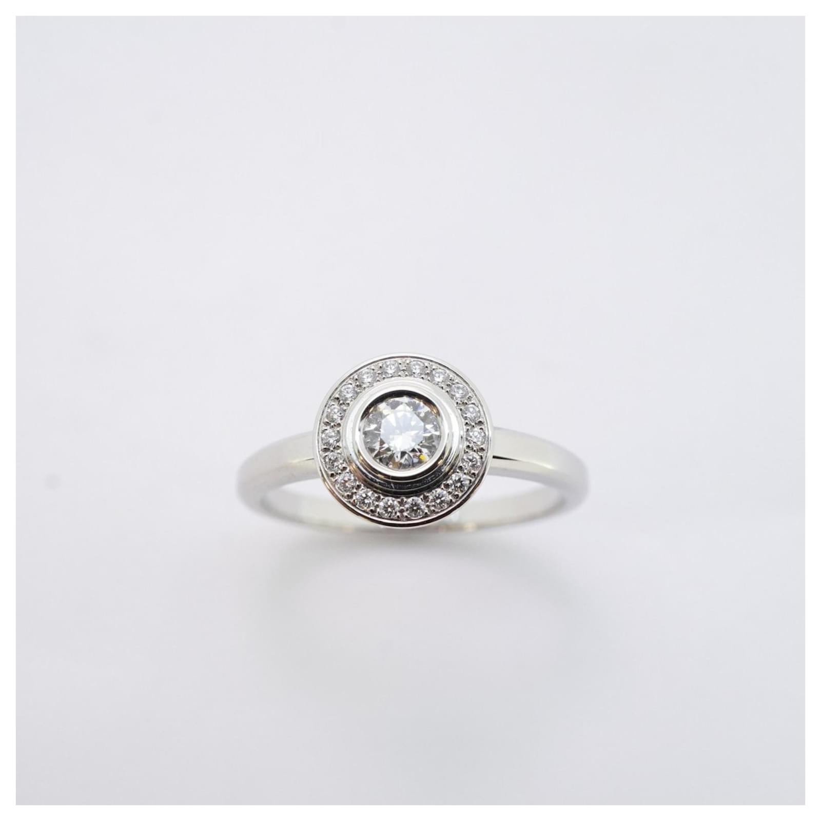 Cartier Ring D'Amour in Platinum with Diamond ref.2236542 - Joli Closet