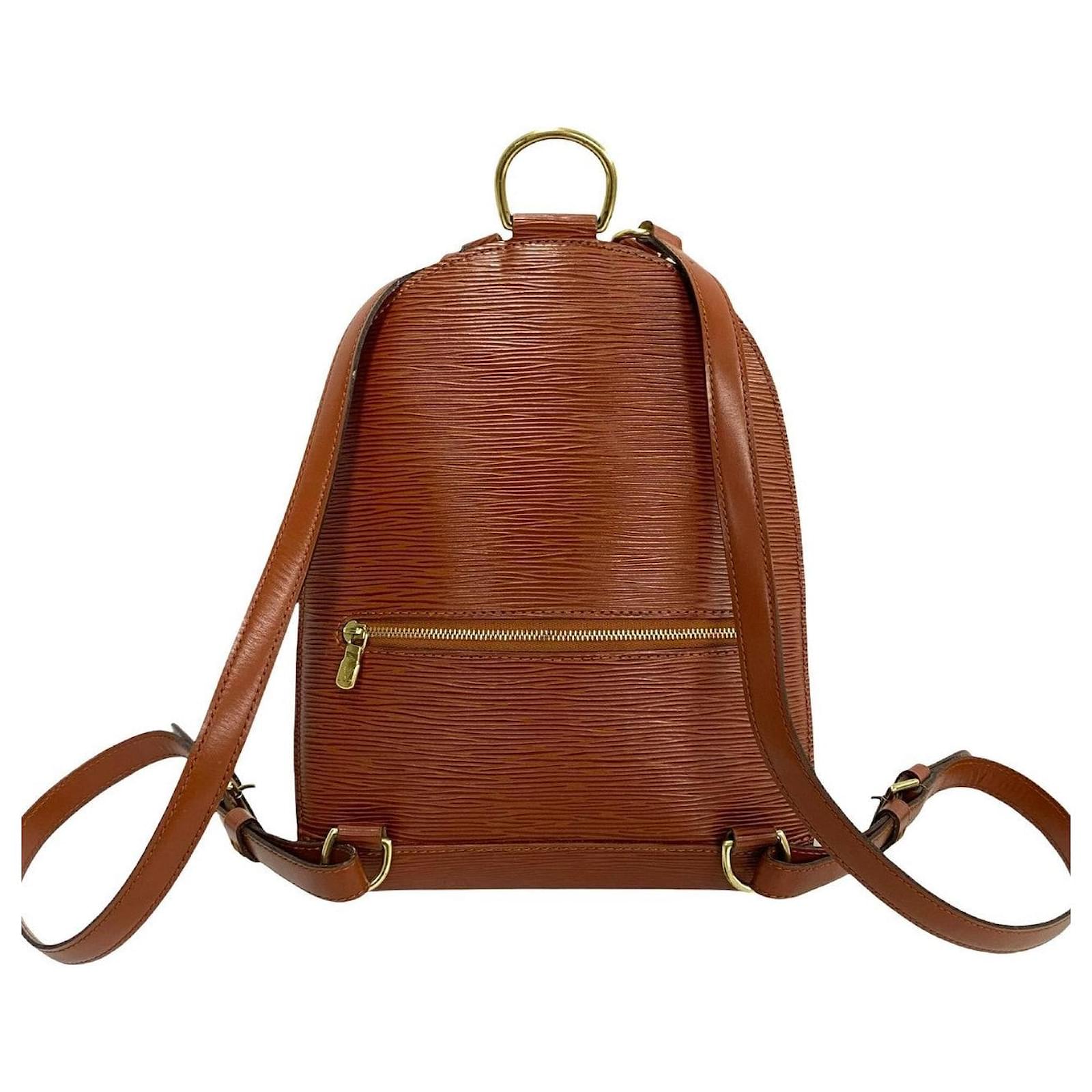Louis Vuitton Mabillon Epi Leather Backpack Brown ref.2239746 - Joli Closet