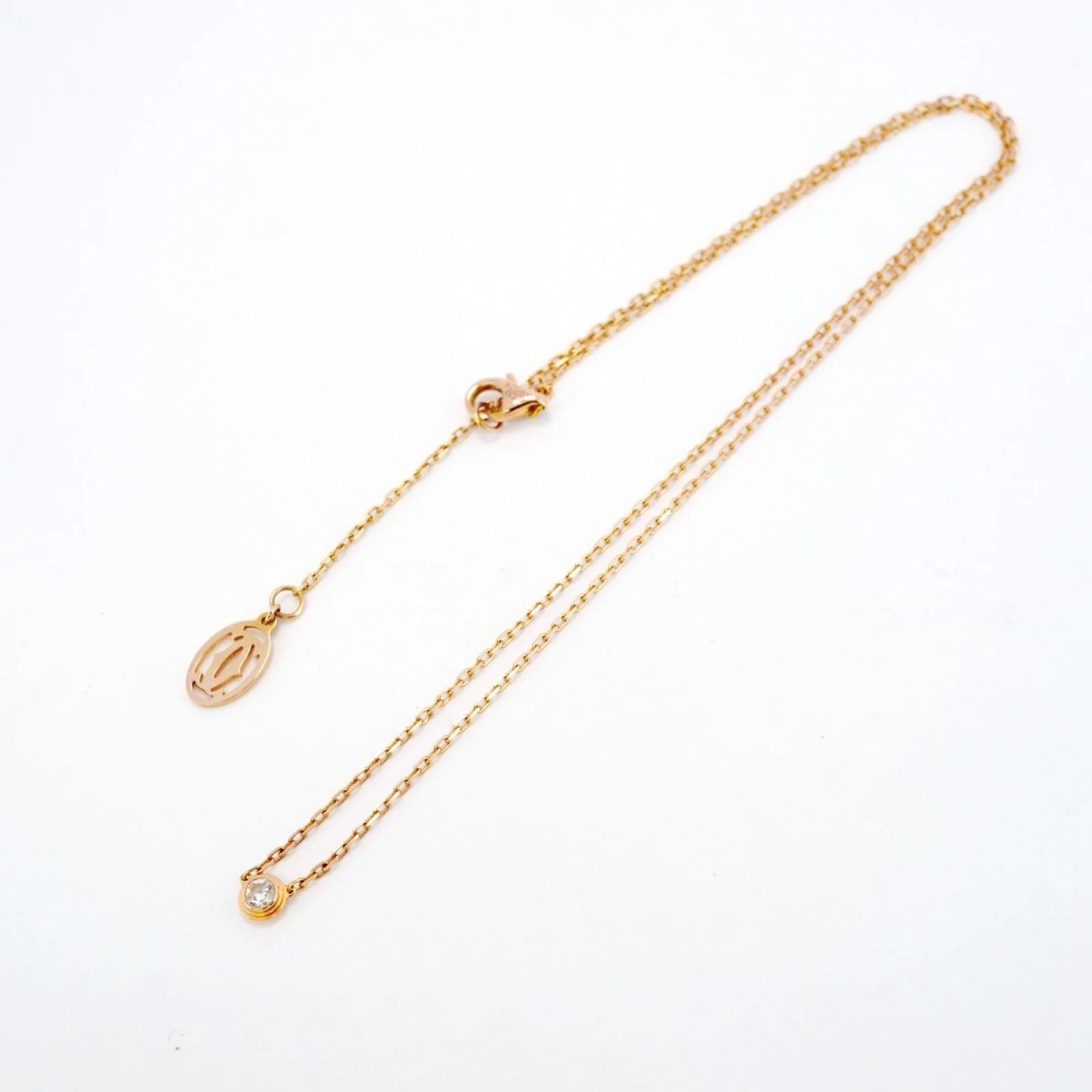 Cartier Amour SM Necklace in 18K Pink Gold with Diamond ref.2245465 ...