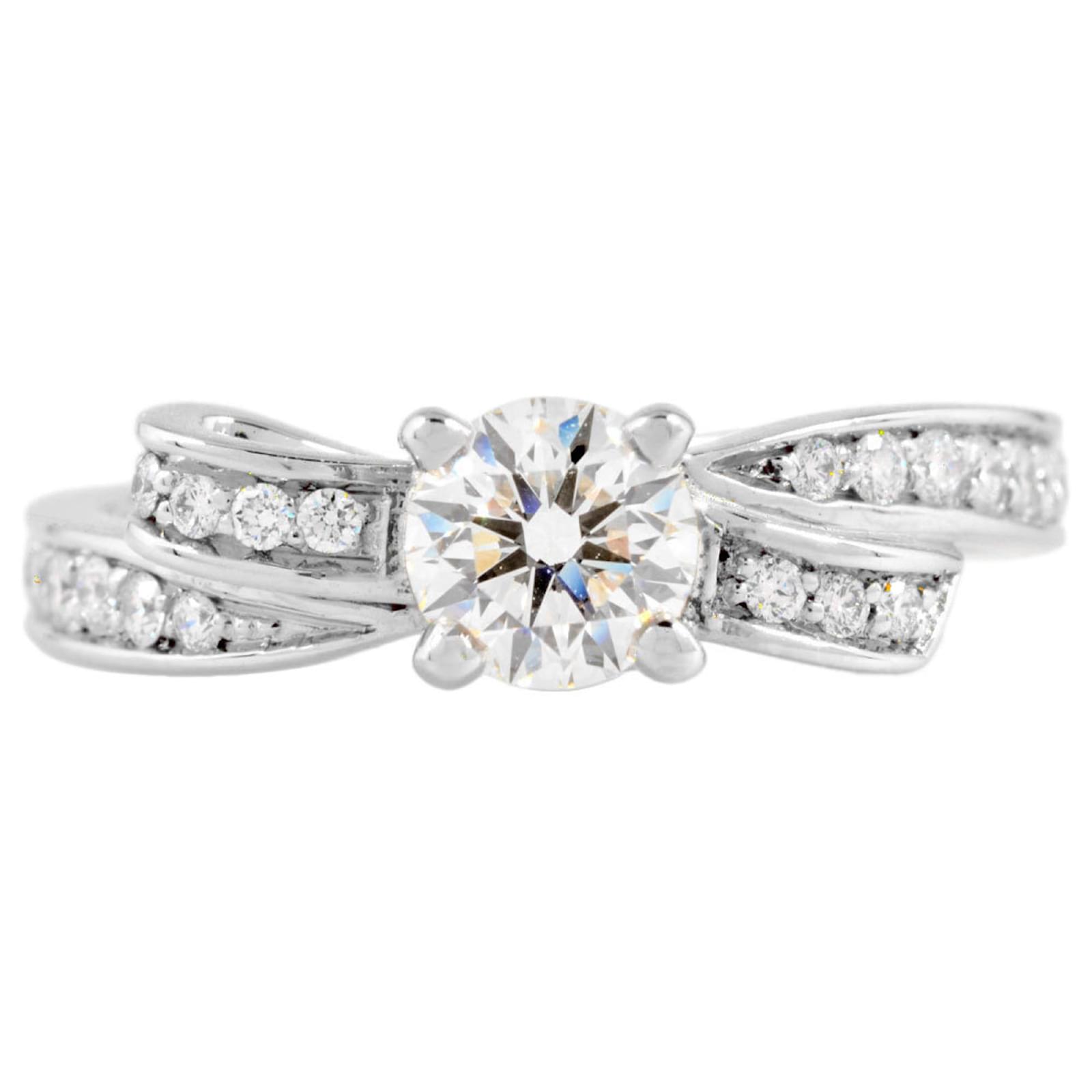 Chanel Ruban Engagement Ring Platinum ref.2245991 - Joli Closet