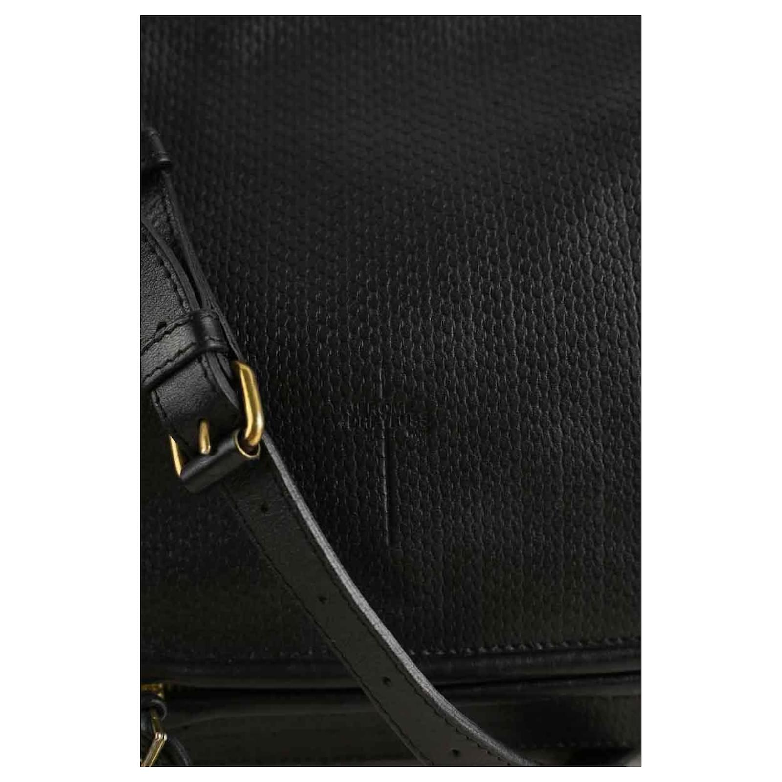 Jerome Dreyfuss Albert Black Leather Shoulder Bag ref.2256645 - Joli Closet