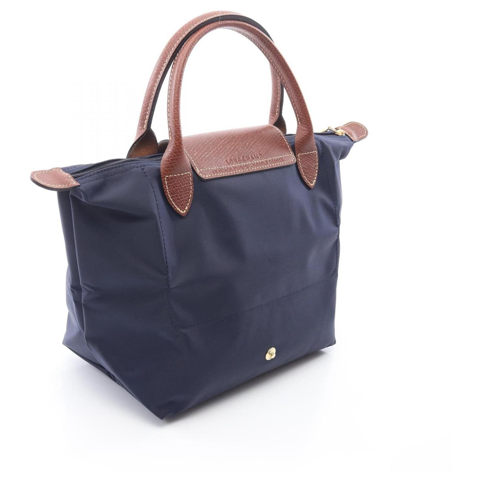 Longchamp Le Pliage Original Recycled Polyamide Canvas Tote Bag Blue ...