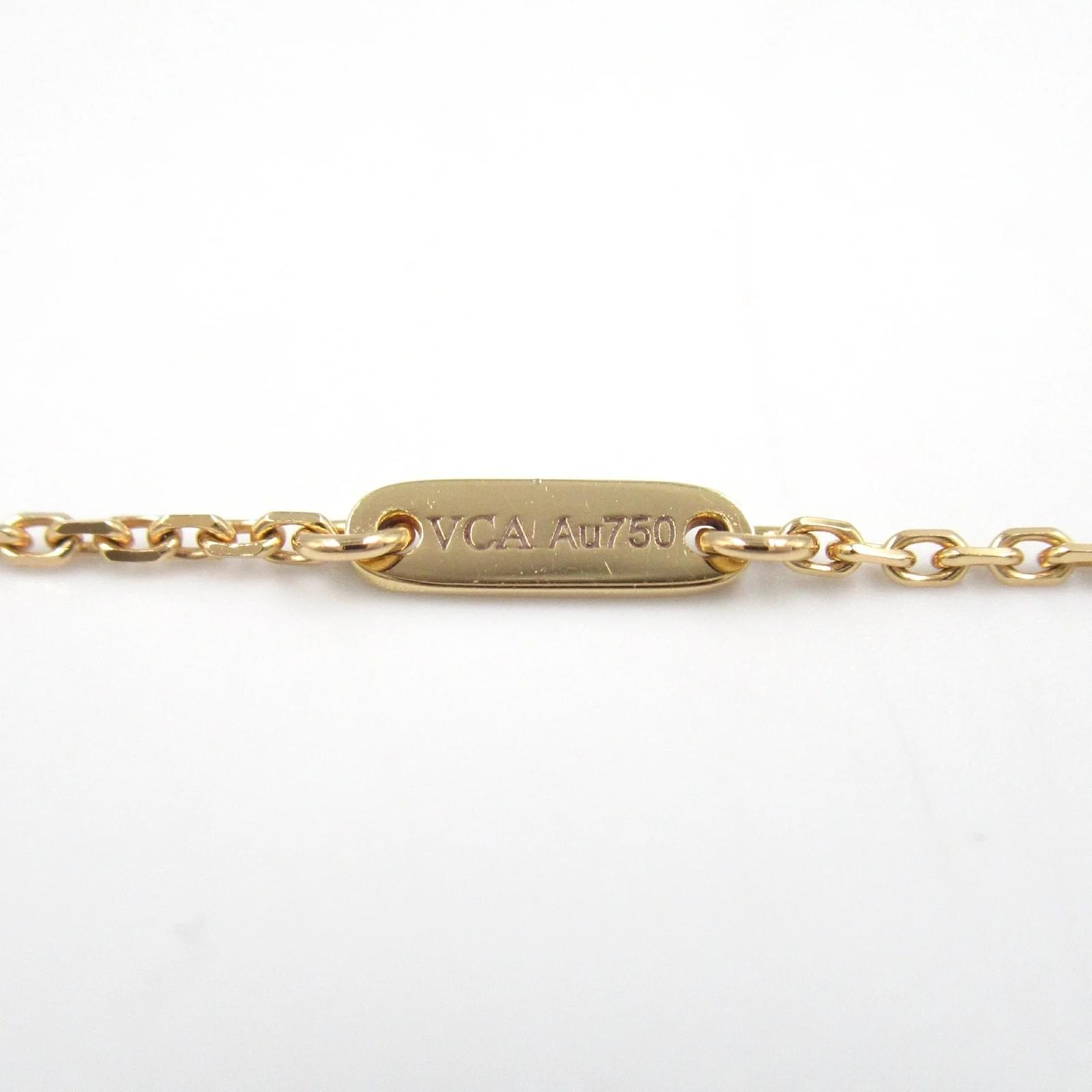 Van Cleef & Arpels Sweet Alhambra Necklace Golden Pink gold ref.2362826 ...