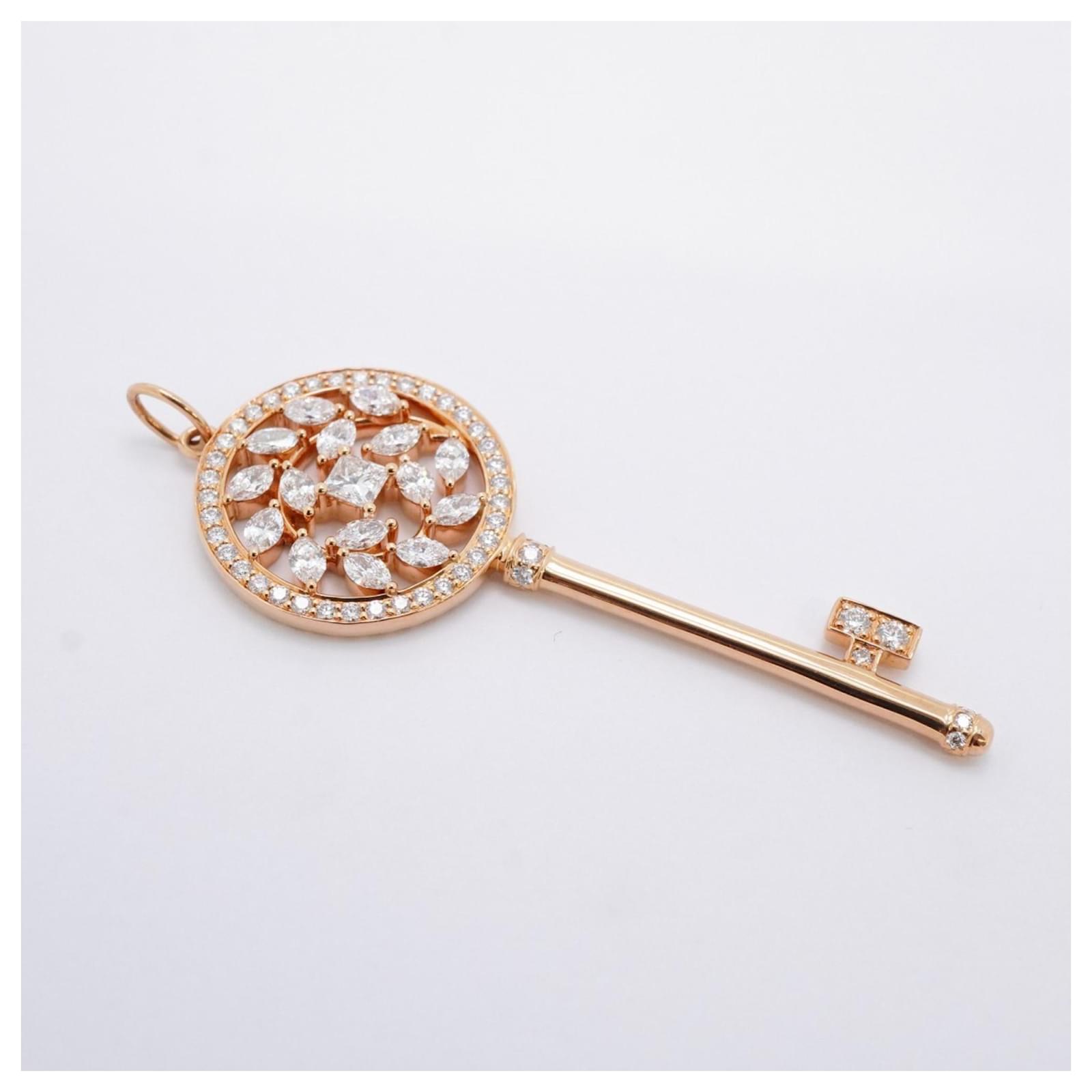 Tiffany & Co Tiffany Victoria Vine Pendant in 18K Pink Gold ref.2382836 ...