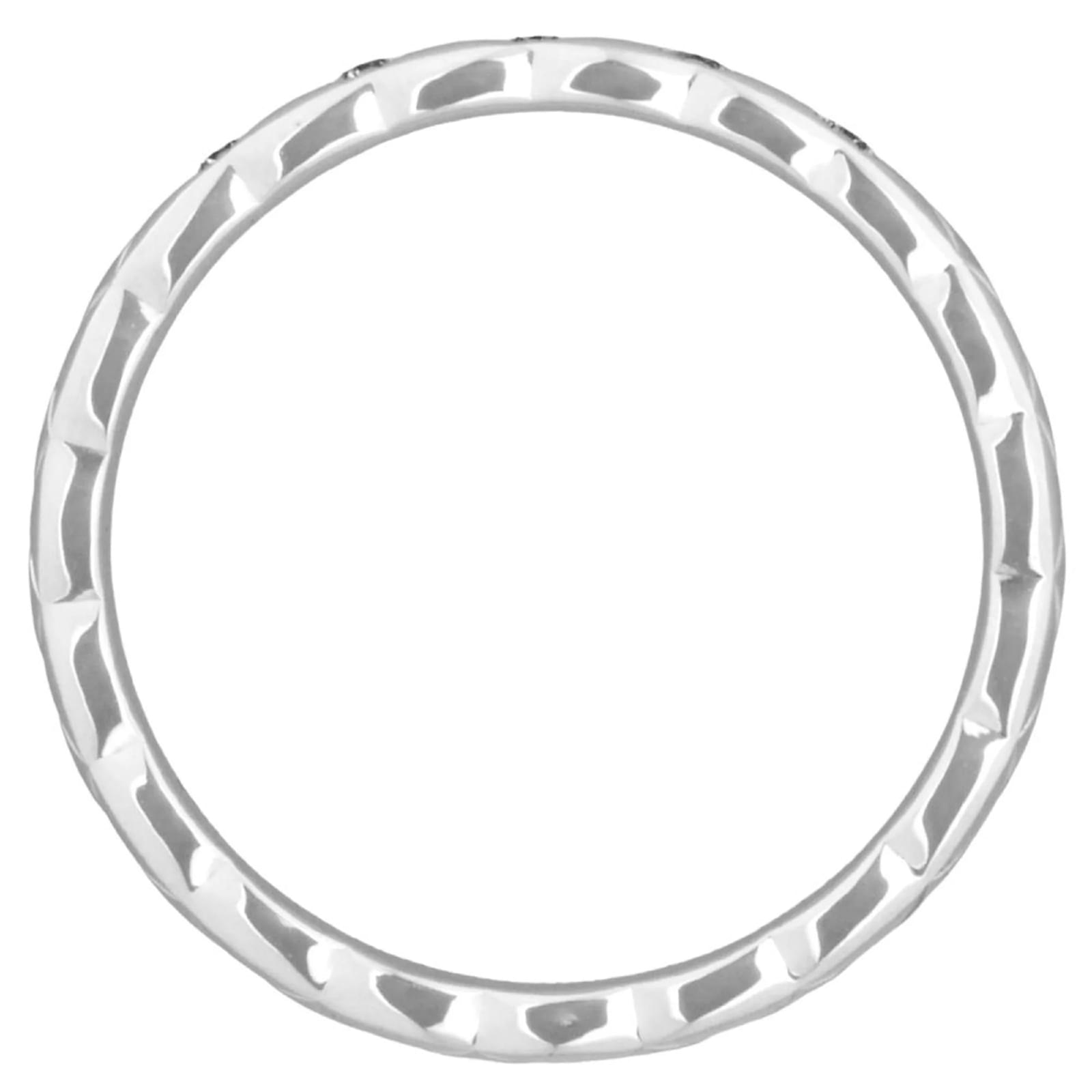Chanel Coco Crush Band Ring Platinum ref.2418872 - Joli Closet