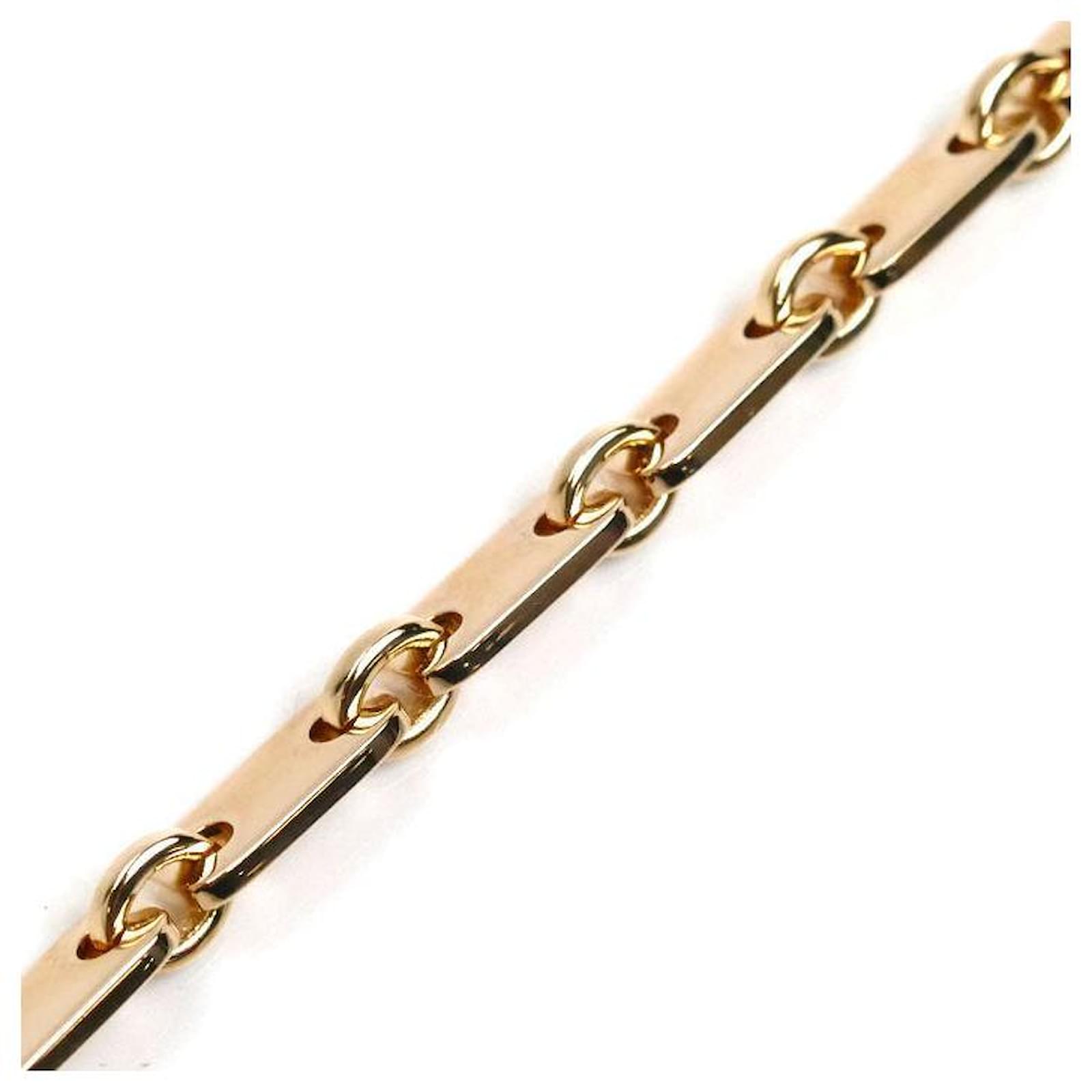 Cartier Figaro Au750 Bracelet Size 17 Golden ref.2476431 - Joli Closet