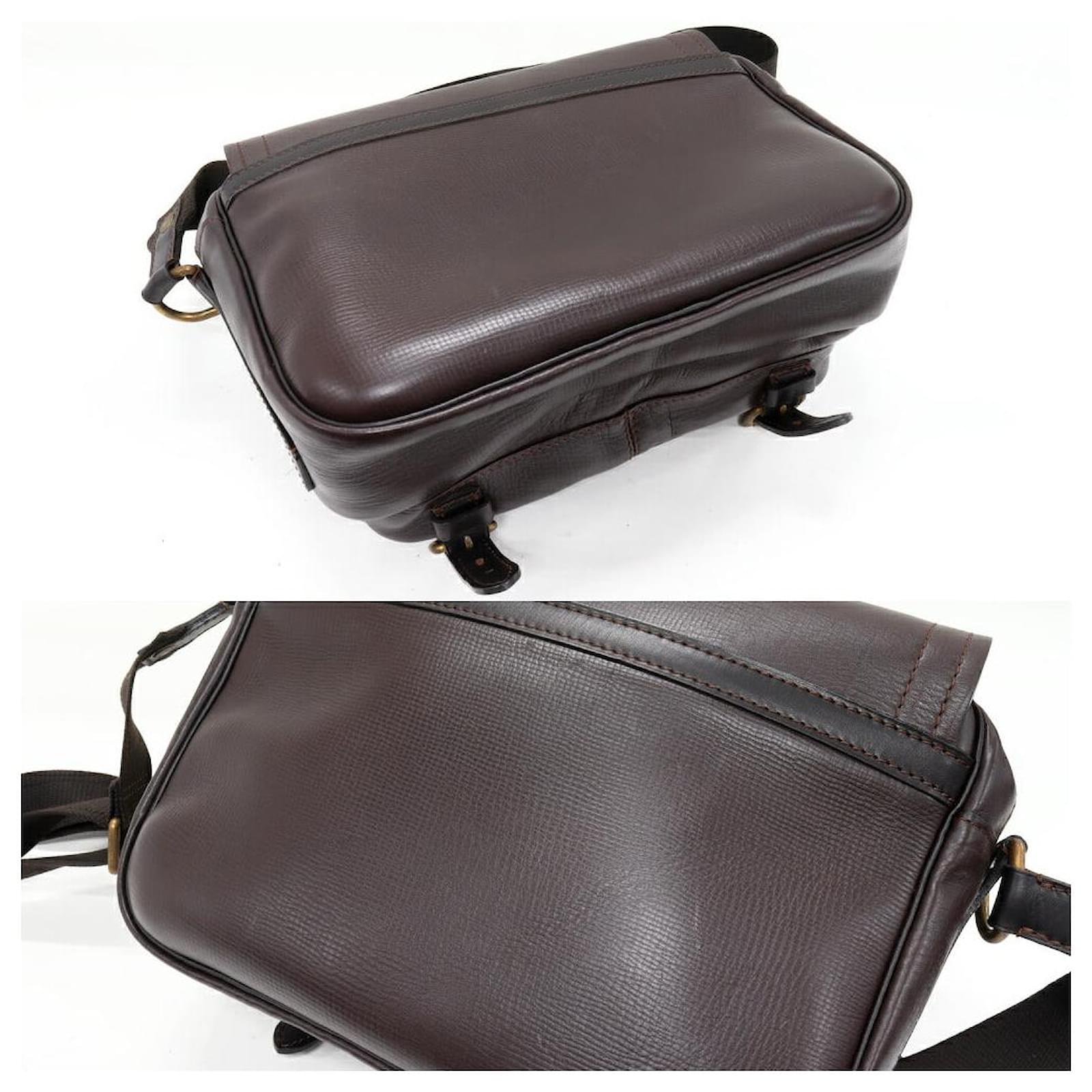 Louis Vuitton Utah Reporter Shoulder Bag Brown Leather ref.2479613 ...