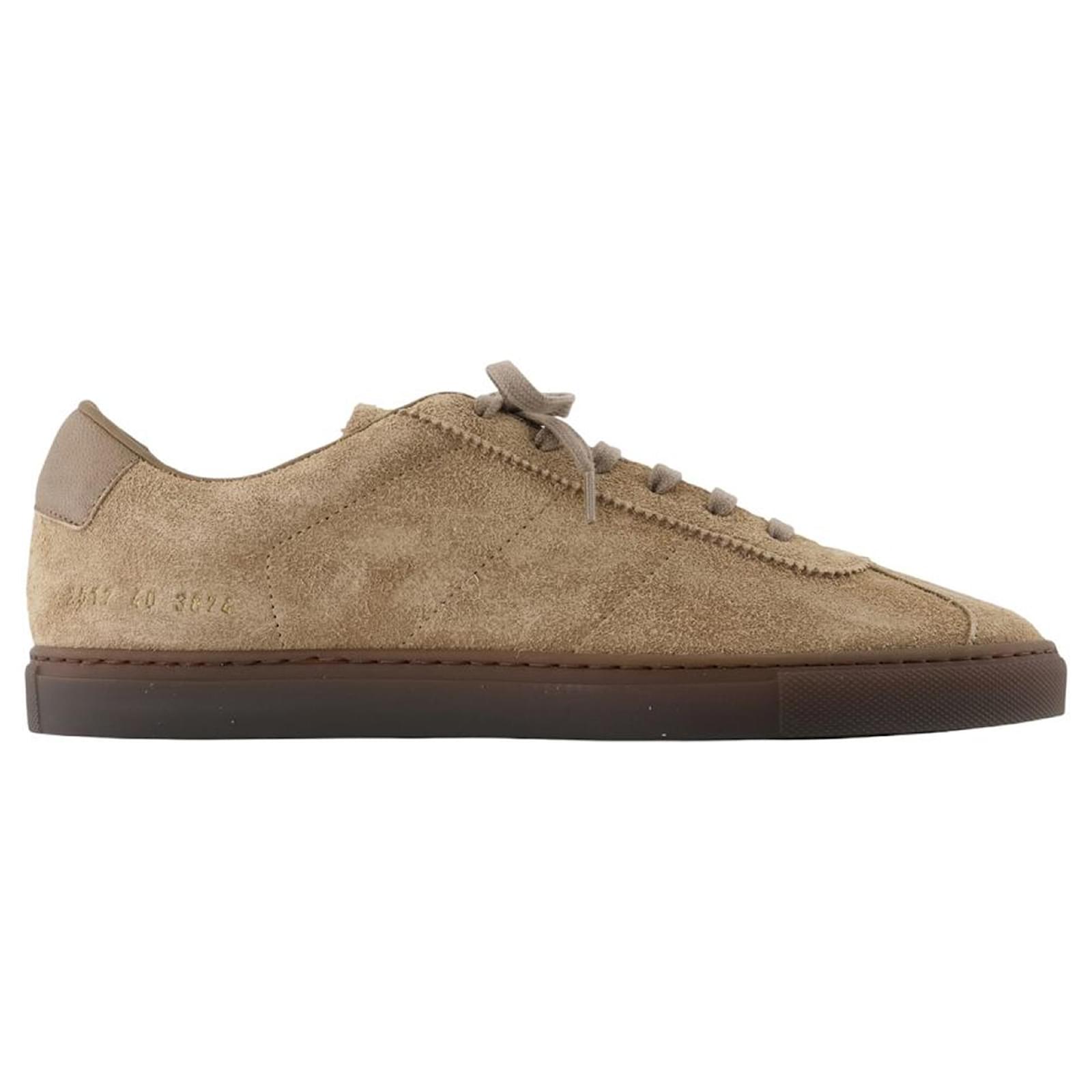 Autre Marque Field Trainer Sneakers - COMMON PROJECTS - Leather - Grey ...