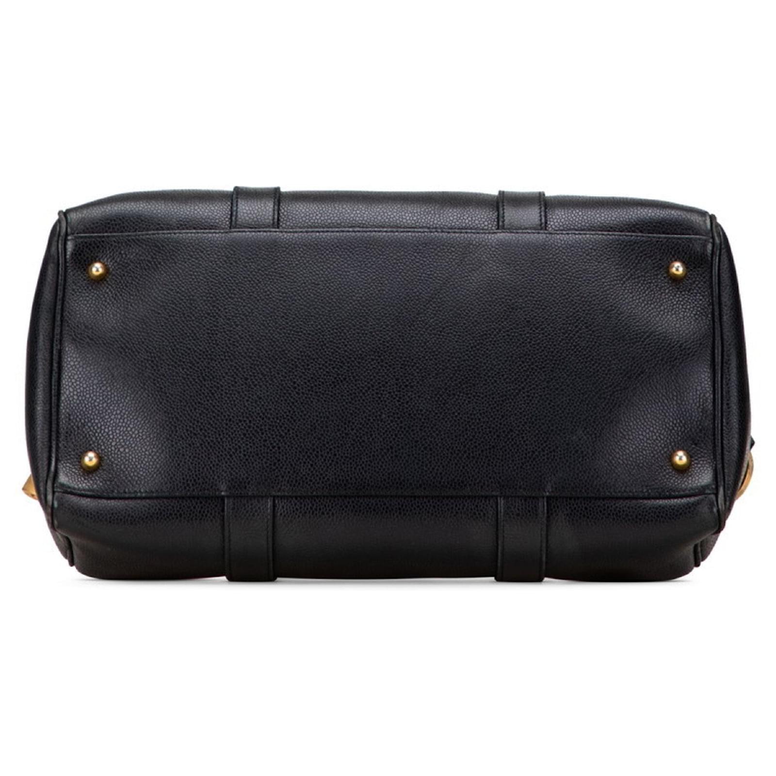 Chanel Coco Mark Boston Bag Black ref.2536190 - Joli Closet