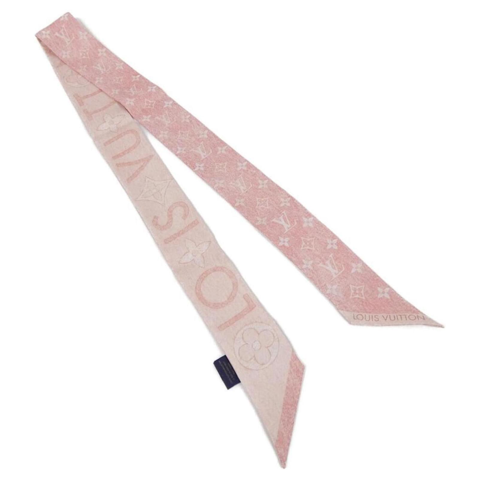 Louis Vuitton Bandeau BB Monogram Infinity Scarf Pink Silk ref.2579217 ...