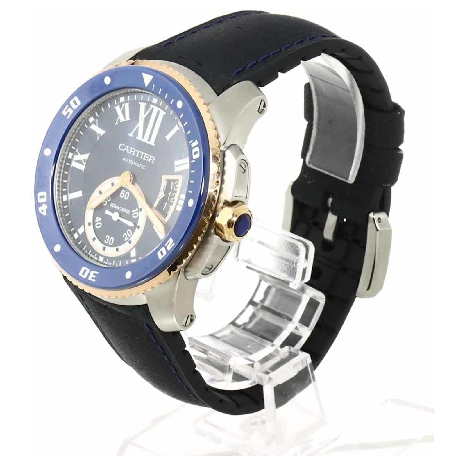 Cartier Calibre Diver Two-Tone Men's Watch ref.2625344 - Joli Closet
