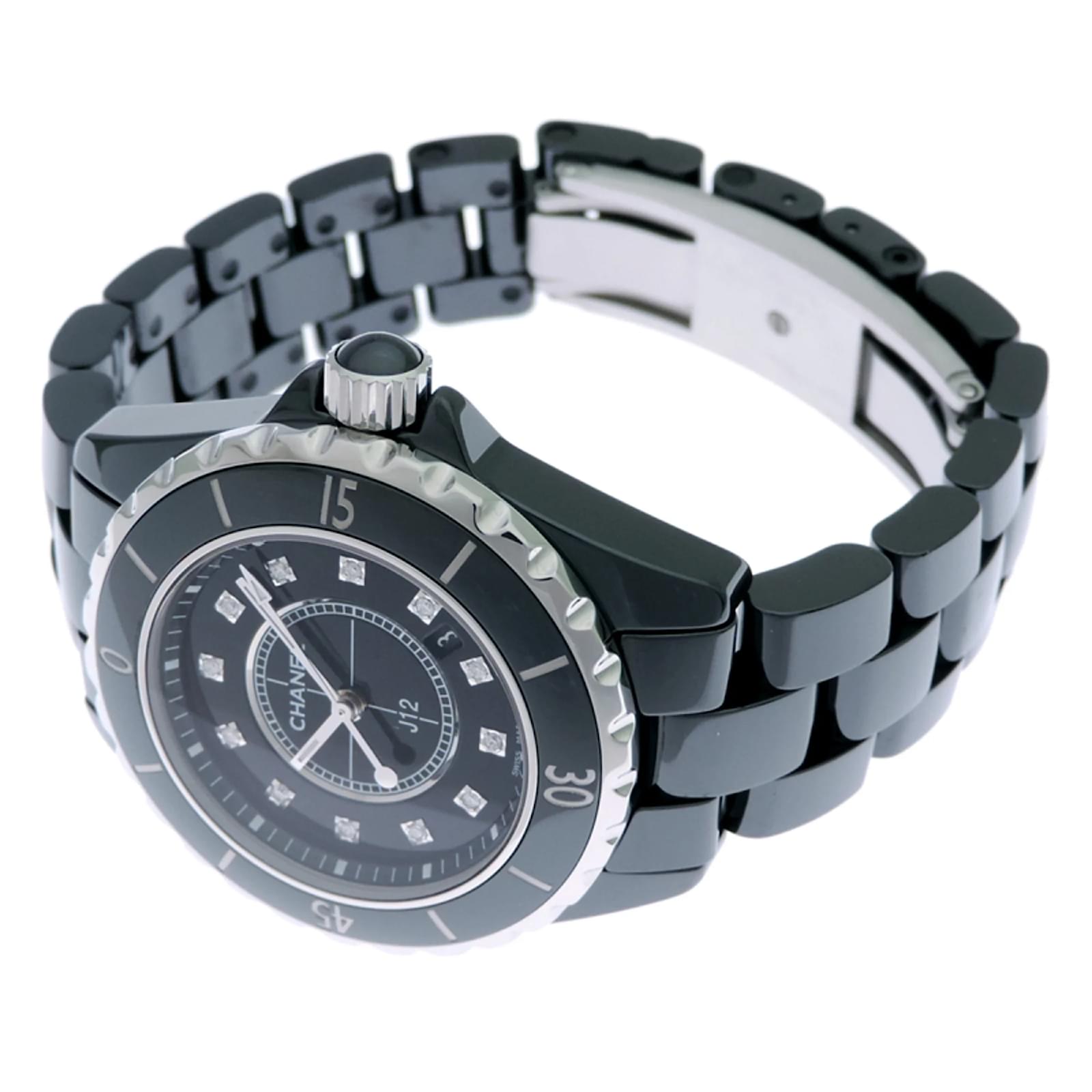 Chanel J12 33MM 12P Diamond Women's Watch H1625 ref.2686297 - Joli Closet