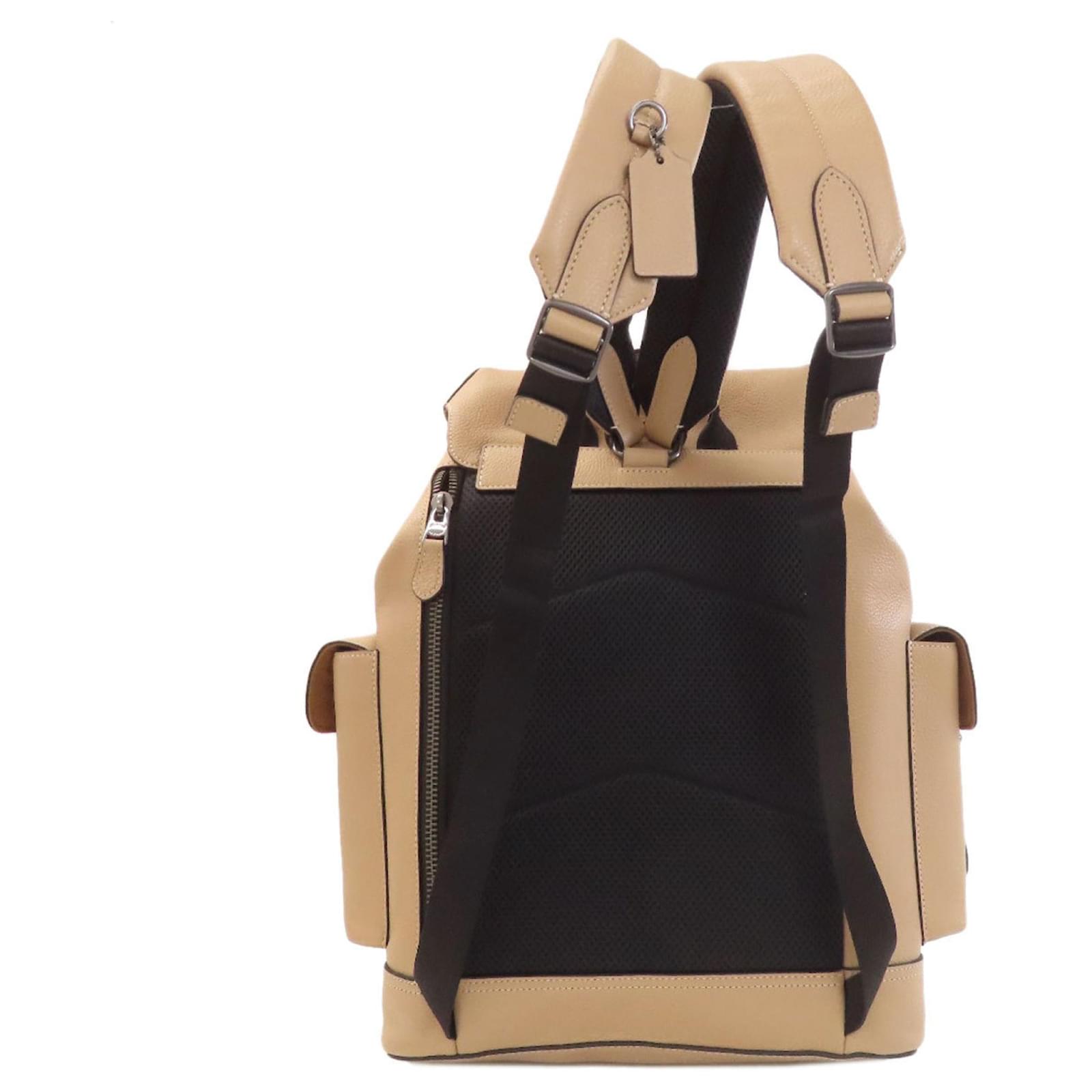 Coach CB837 Hudson Leather Backpack Brown ref.2687298 - Joli Closet