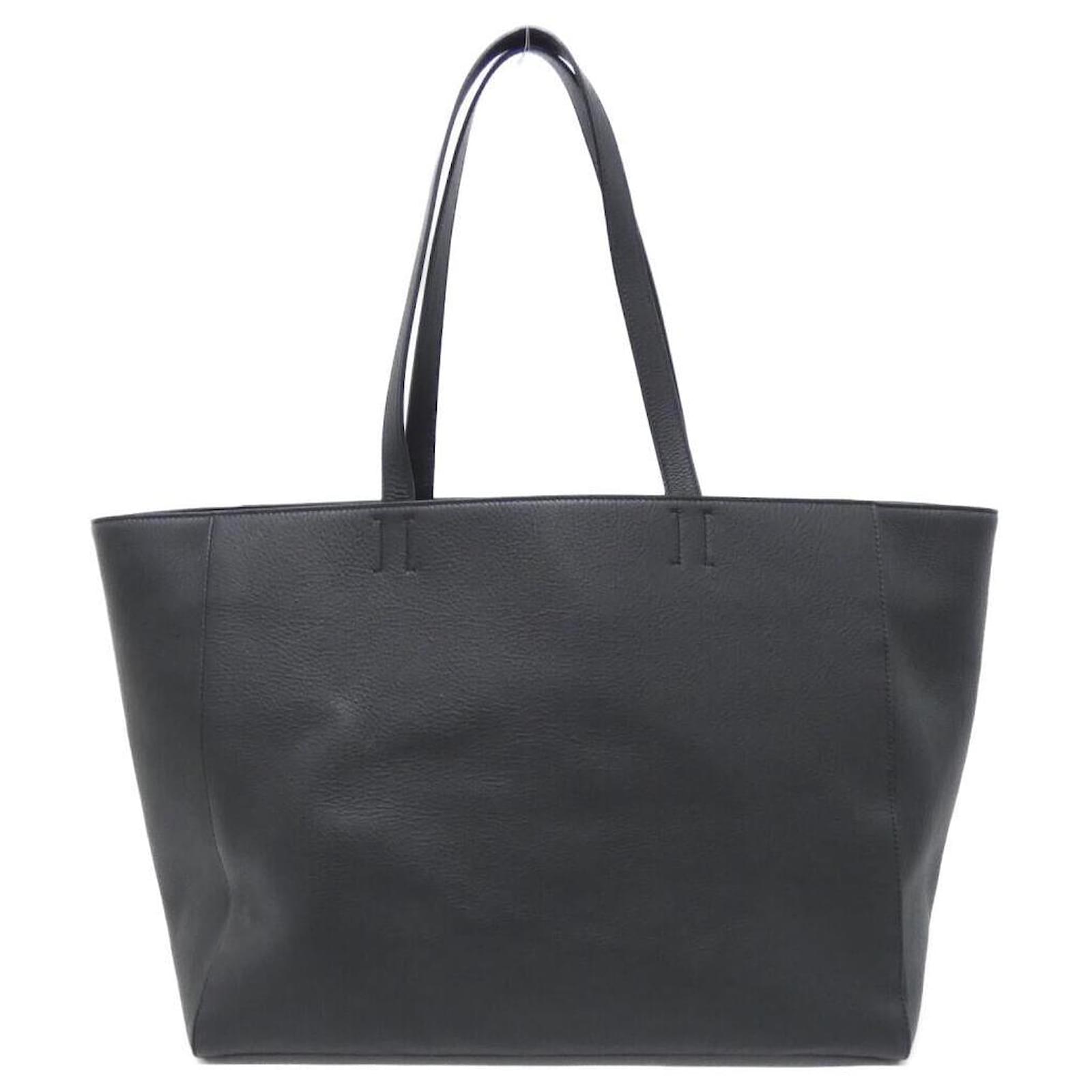 Balenciaga Everyday East West Tote Calf Tote Bag Black Leather ref ...