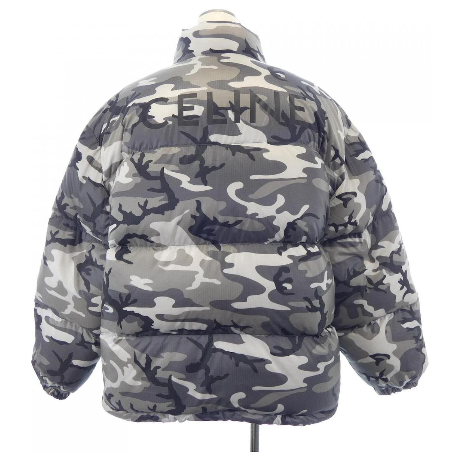 Céline Celine Down Jacket Down Jacket Brown White Grey ref.2738473 ...