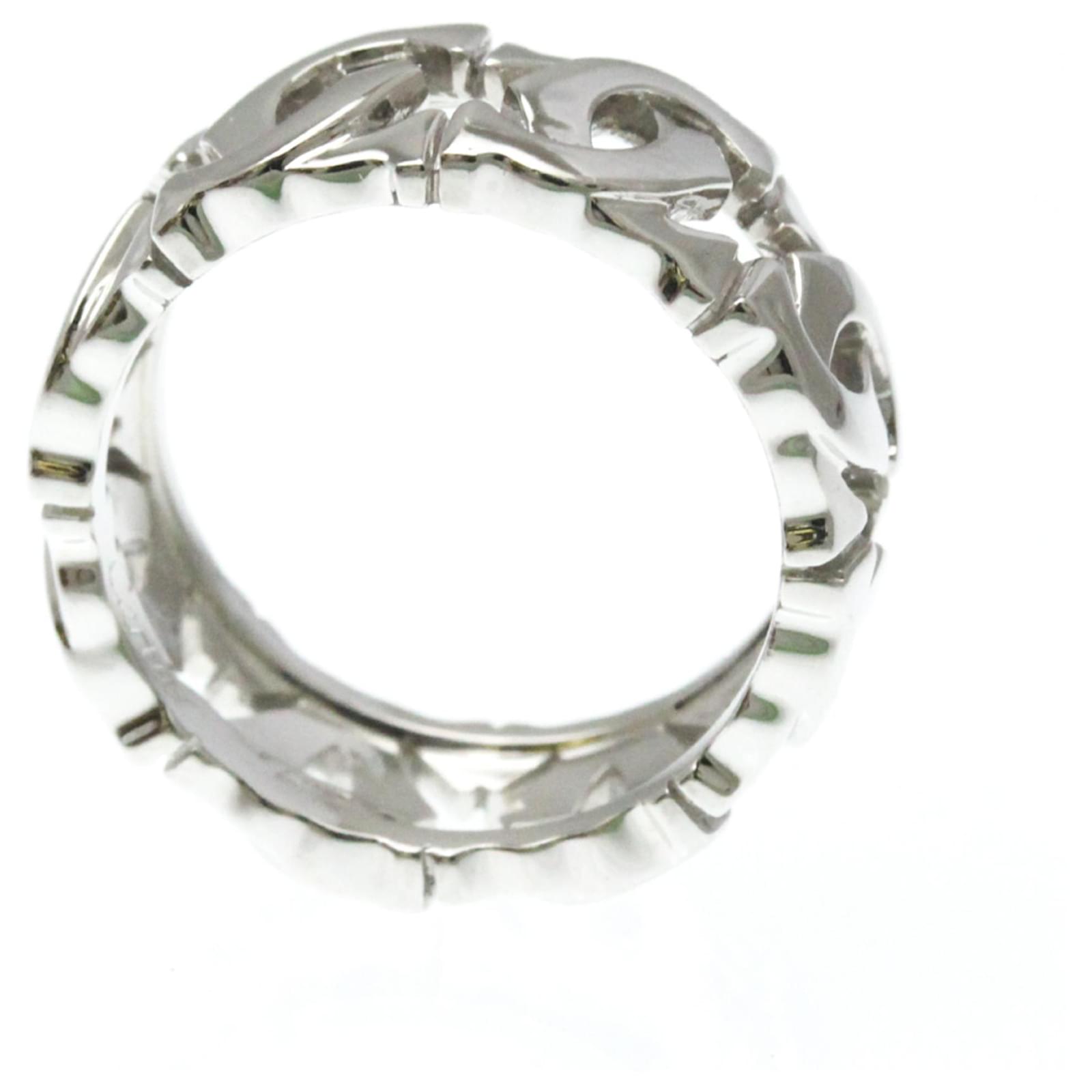 Cartier Entrelacé Ring in White Gold (Sold) - Joli Closet