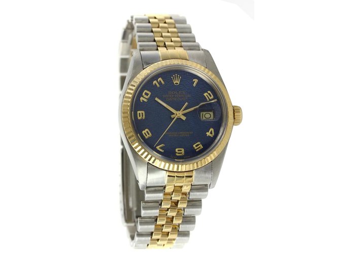Rolex oyster perpetual datjust Doré ref.7886 - Joli Closet