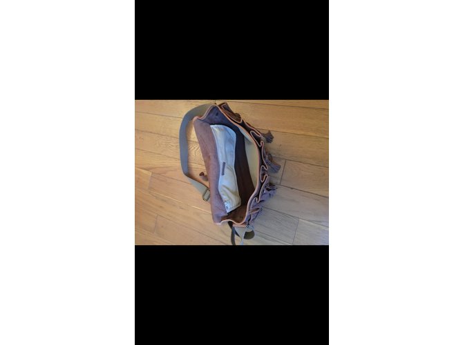 Autre Marque Sac besace Upla Cuir Caramel ref.13027 - Joli Closet