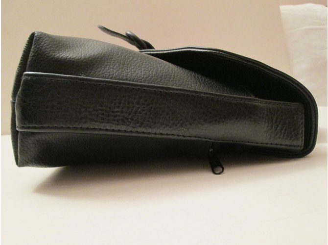 Autre Marque Cartable Mini Texier Cuir Noir ref.15123 - Joli Closet