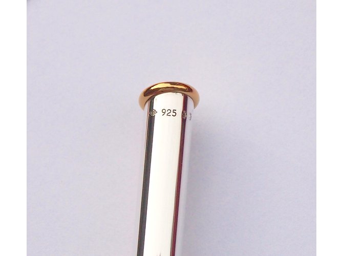 Hermès Stylo modulable argent massif Allegro Argenté ref.24418 - Joli ...