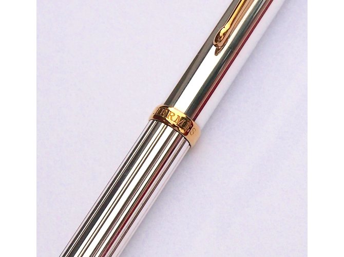 Hermès Stylo modulable argent massif Allegro Argenté ref.24418 - Joli ...