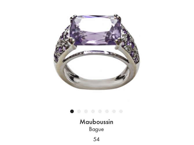 Mauboussin Ma Princesse D Amour Or Argenté Ref 37593 Joli Closet