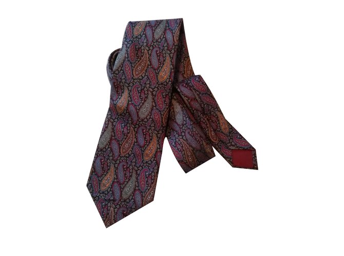 cravate Gucci Soie Multicolore ref.64142 - Joli Closet