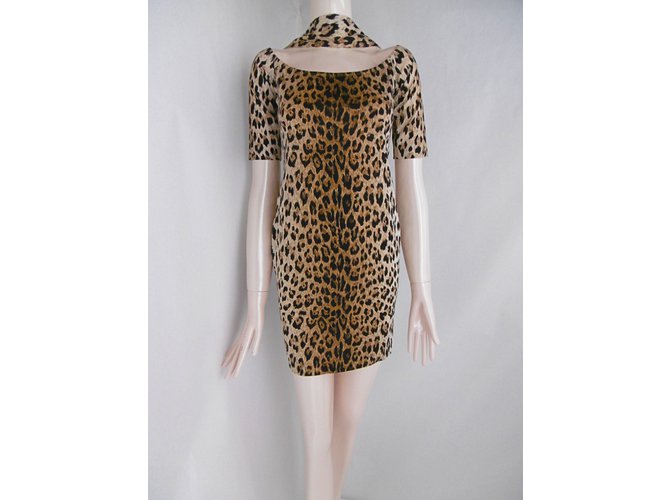 Junko Shimada Junko Shimada Leopard Print Dress Cotton ref.69281 - Joli ...