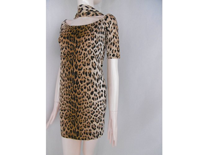 Junko Shimada Junko Shimada Leopard Print Dress Cotton ref.69281 - Joli ...