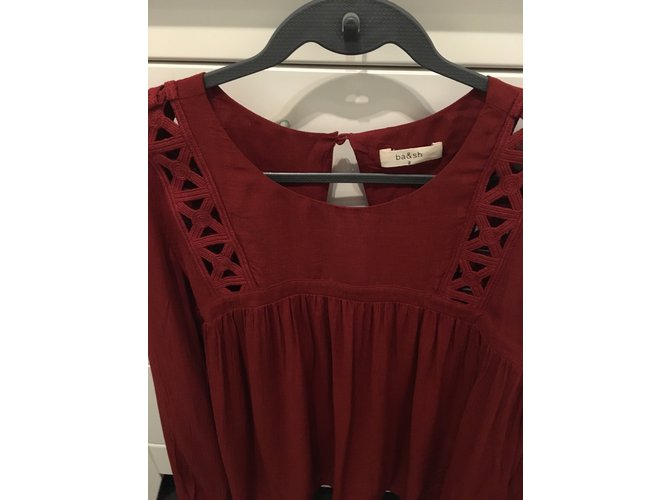 Bash Tops Dark red Cotton ref.104413 - Joli Closet
