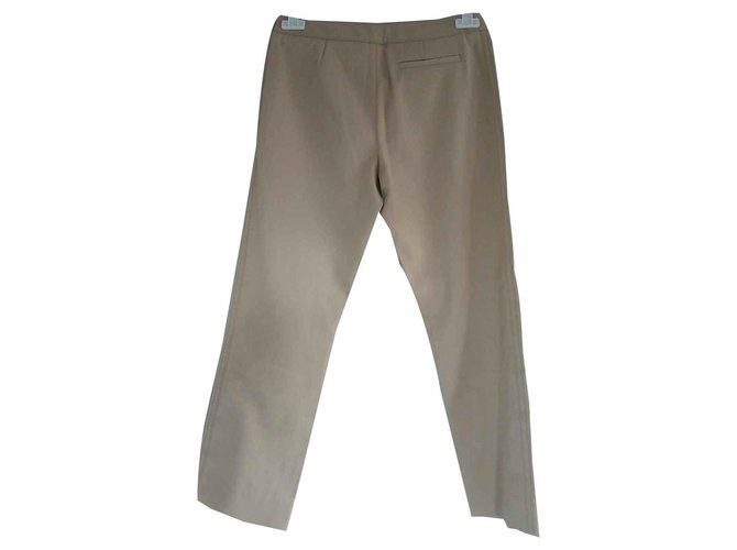 hübsche Céline-Hose 36 Beige Baumwolle ref.120301 - Joli Closet