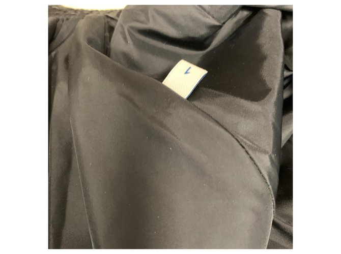 Moncler Parka de trench décoré Nylon Noir ref.137199 - Joli Closet