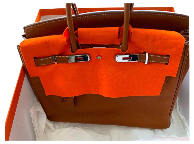 Hermès Birkin Caramel Leather ref.141851 - Joli Closet