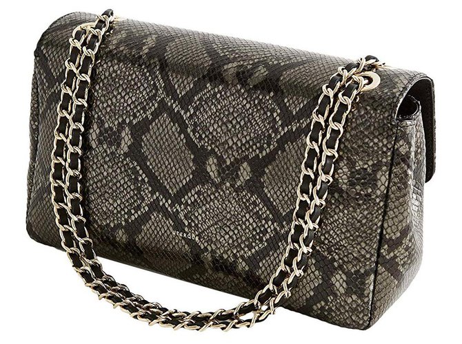 Uterque Handbags Green Patent leather ref.155355 - Joli Closet