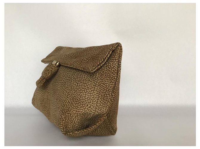 Pochettes Autre Marque Pochette Borbonese Suede,Cuir Marron ref.165414 ...