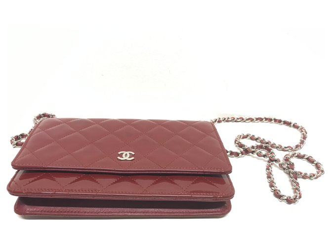Chanel Woc Red Patent leather ref.167406 - Joli Closet