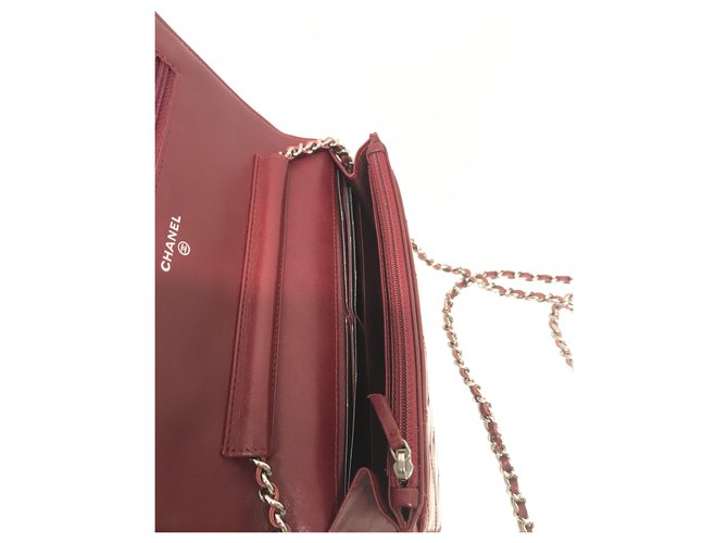 Chanel Woc Red Patent leather ref.167406 - Joli Closet
