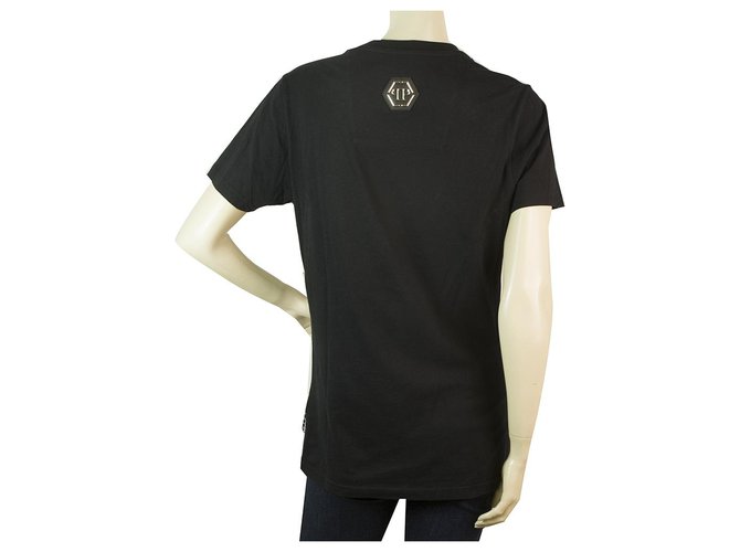 Philipp Plein Philipp Plein ALEC MONOPOLY Black Cotton HOMME Short ...