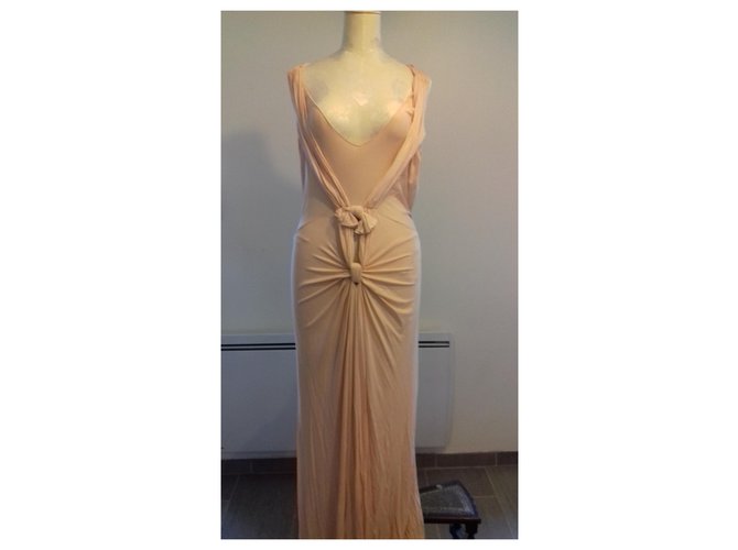 Christian Dior Robe de cocktail Dior Viscose Rose ref.174662 - Joli Closet