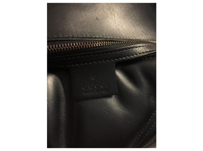 Gucci Marmont Cuir Noir ref.182021 - Joli Closet