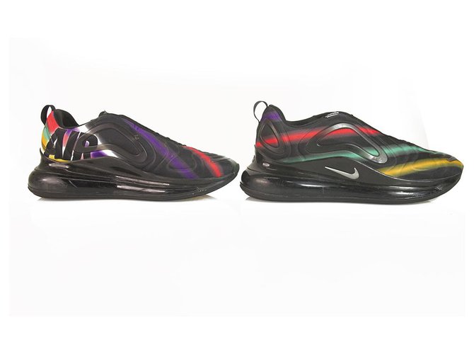 Nike Homme 720 Air Max Multicolor Baskets Baskets Chaussures Noir US 9. ...