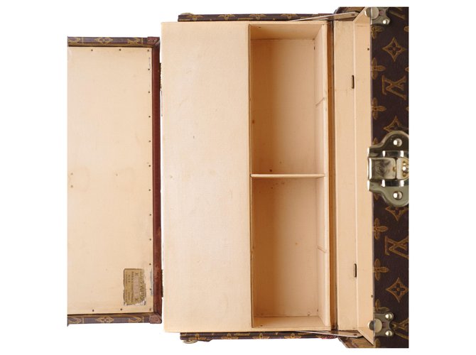Superb and Rare Louis Vuitton chest of drawers in monogram canvas with ...