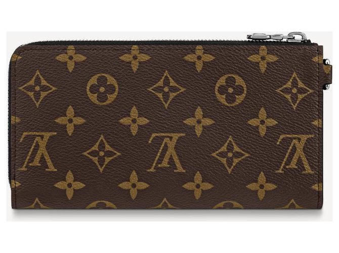 Louis Vuitton LV Zippy Dragonne nuevo Castaño Cuero ref.229484 - Joli ...