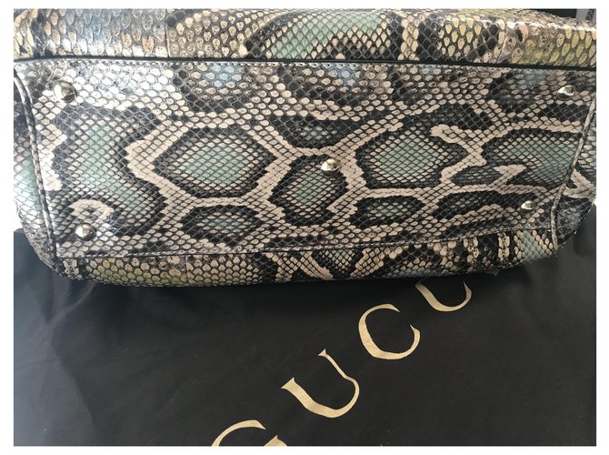 Gucci Python Python print Leather ref.269231 - Joli Closet